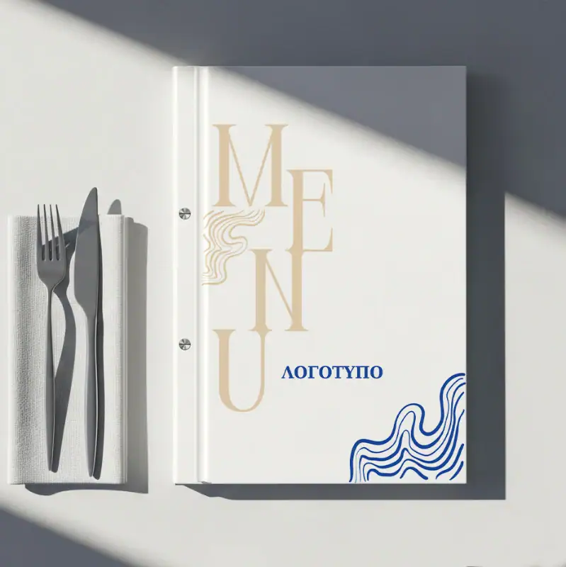 Μενου εστιατοριου ME011 - Myprints