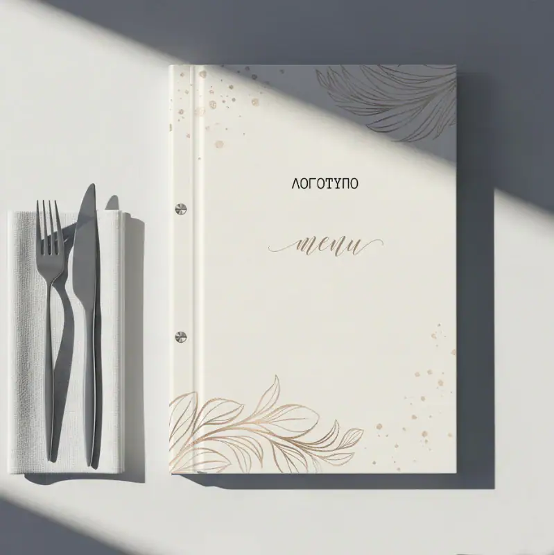 Μενου εστιατοριου ME 022 - Myprints